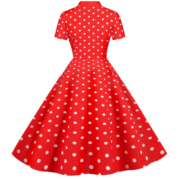 Red Retro Vintage Dress | Vintage Dresses - Dresses Vintage